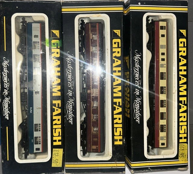 GRAHAM FARISH N Gauge MK1 Coaches Various Liveries. Job Lot Of 3 £37.10 ...
