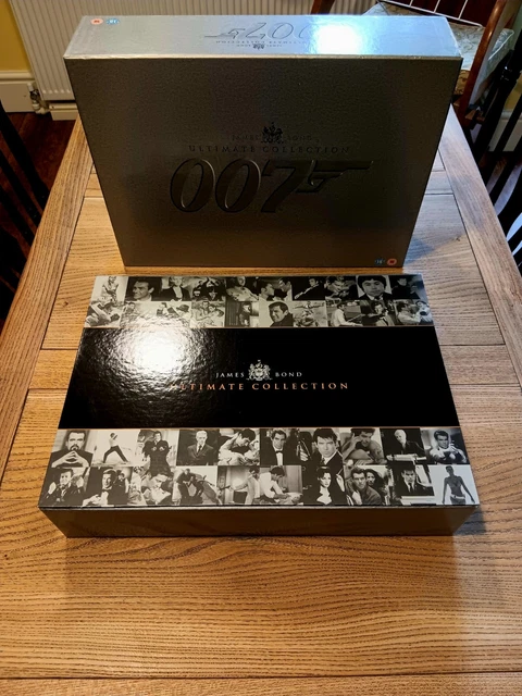 JAMES BOND ULTIMATE Collection DVD Box Set 007-40 Disc Collection ...