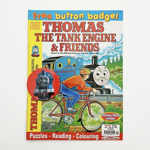 VINTAGE THOMAS THE Tank Engine & Friends Magazine No 314 Comic 1999 ...