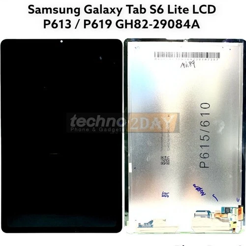 GENUINE SAMSUNG TAB S6 Lite LTE/WiFi P610,P613,615 LCD Assembly Black ...