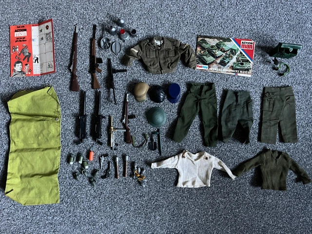VINTAGE ACTION MAN accessories bundle £23.00 - PicClick UK