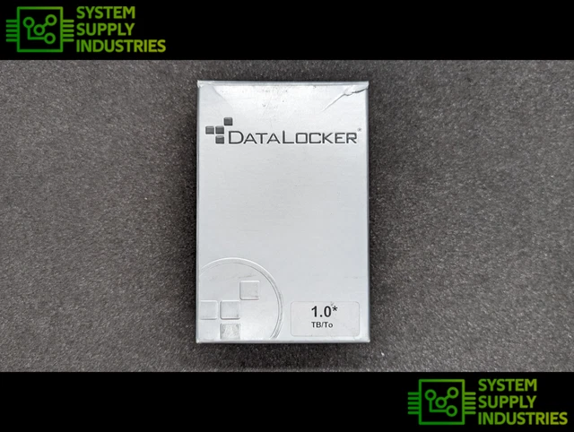 DATALOCKER 3 1TB External USB 3.0 256-bit AES Encrypted HDD DL1000V3 £ ...