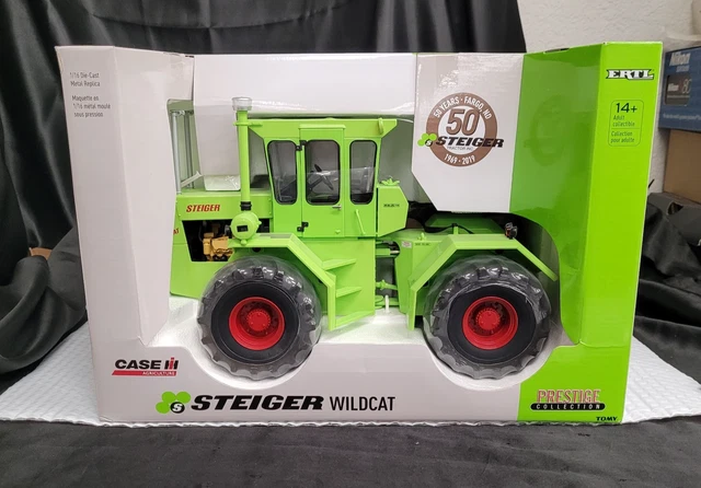 STEIGER WILDCAT 4WD Tractor 50 Year PRESTIGE Collection 1:16 NIB Ertl ...
