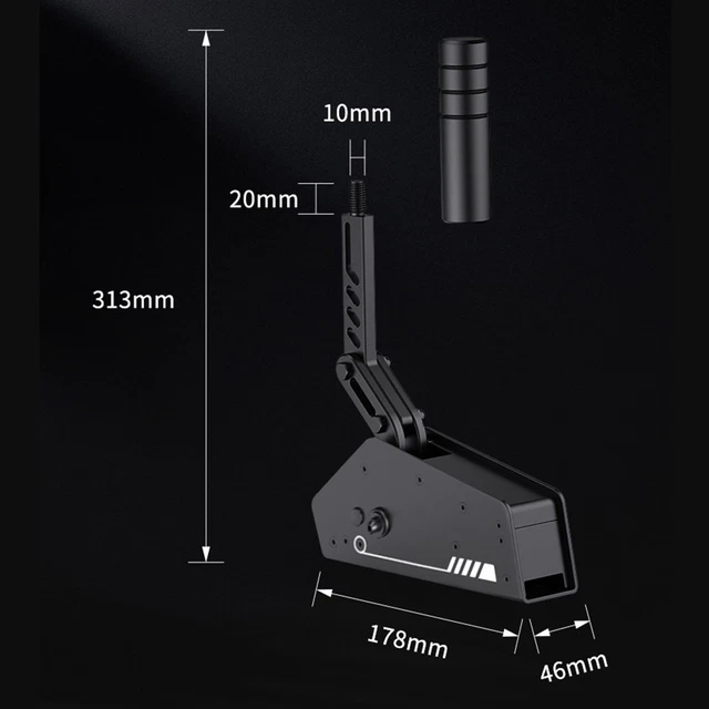 COMPACT USB HANDBRAKE Simulator for PC Realistic Racing Experience ABS ...