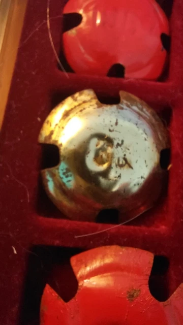 CAPSULE MOUSSEUX/CHAMPAGNE ANCIENNE Encoches Estampée TRÈS RARE Nref Or ...