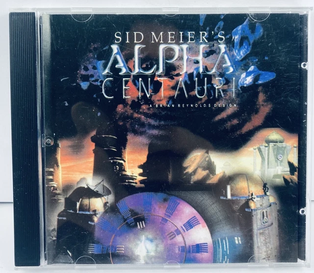 SID MEIER'S ALPHA CENTAURI (PC game) 1999 - Vintage PC CD ROM EUR 36,36 ...