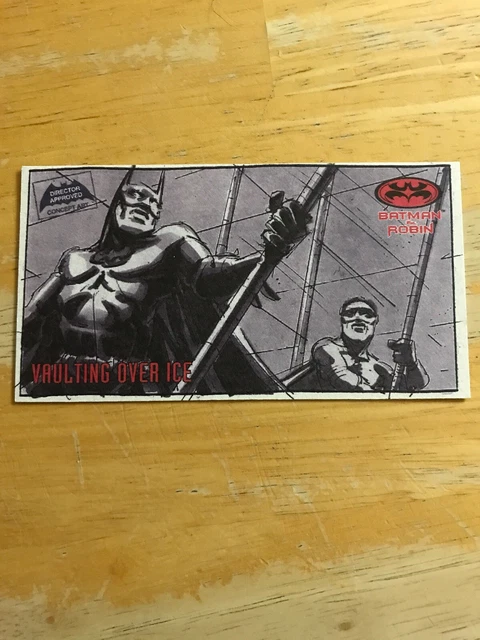 BATMAN AND ROBIN Storyboards Series 1 Chase Card S1 DC Skybox 1997 NM/M ...