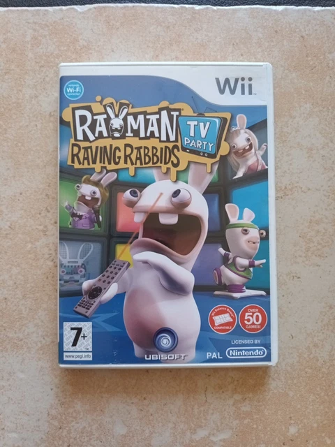 RAYMAN RAVING RABBIDS: TV Party (Nintendo Wii, 2008) £0.99 - PicClick UK