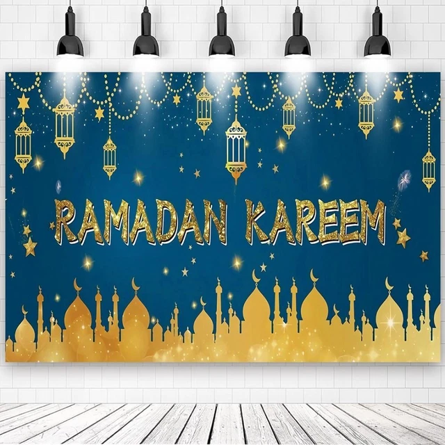 GIFT ISLAM MUSLIM Party Supplies Party Backdrop Eid Background ...