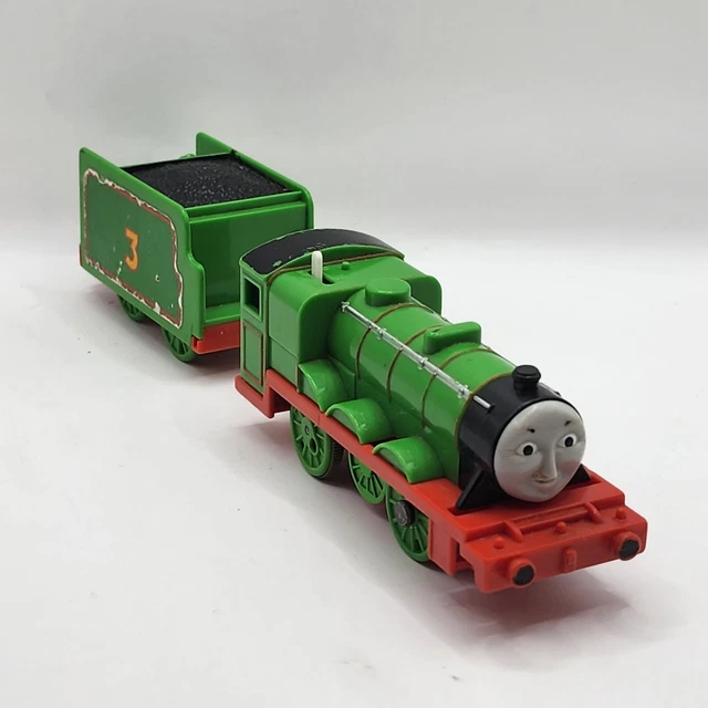 THOMAS & FRIENDS TrackMaster HENRY Motorized Train Engine 2009 Mattel ...