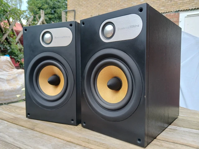 B&W 686 BOOKSHELF Speakers Black £249.99 - PicClick UK