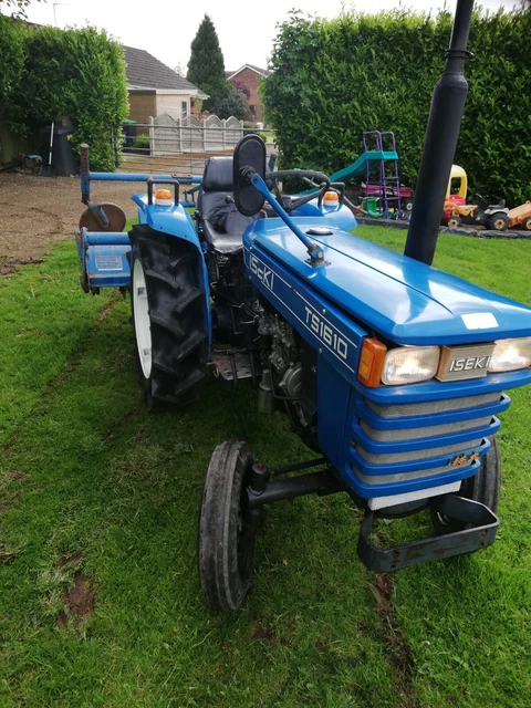 ISEKI TS1610 16 HP 2WD Compact Tractor with Rotavator £2,595.00 ...