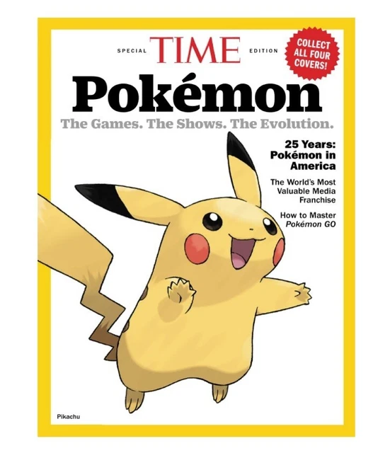 25 YEARS OF Pokemon In America Time Magazine Special Edition 2024 ...