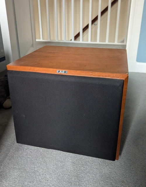 ACOUSTIC ENERGY AEGIS EVO Compact Subwoofer 150w Teak - Tested Fully ...