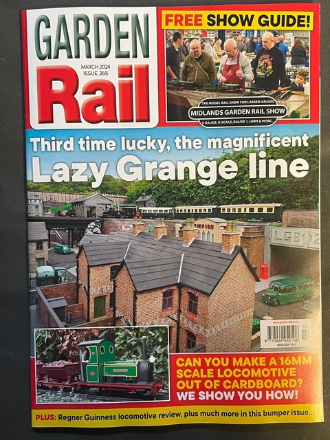 GARDEN RAIL MAGAZINE Issue March 2024 £10.49 - PicClick UK GARDEN RAIL MAGAZINE Issue March 2024 £10.49 - PicClick UK