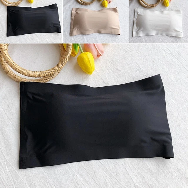 SOUTIEN-GORGE SANS BRETELLES rembourré sans fil avec bande élastique ...