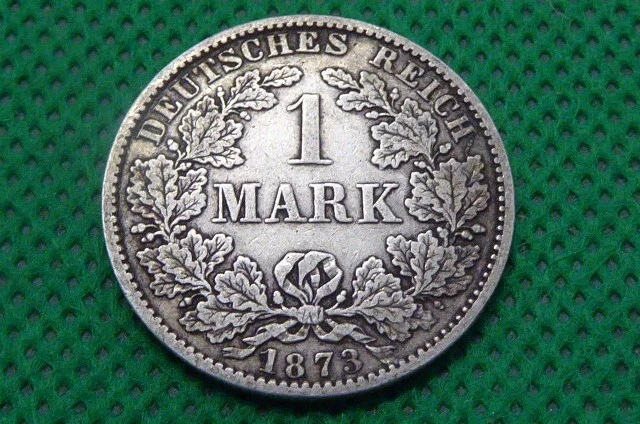 GERMANY , SILVER Coin , 1 Mark , 1873 A (T274) £6.50 - PicClick UK