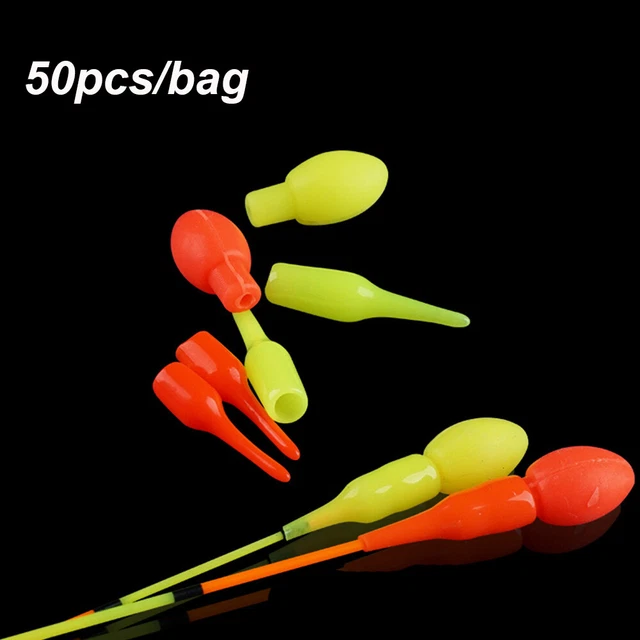 FISHING FLOATS DRIFT Tail Conspicuous Rubber Beans Flotador Pesca ...