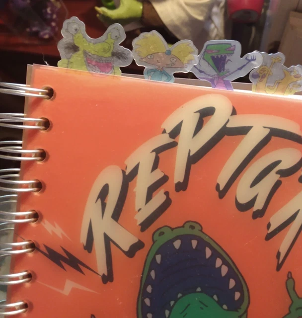 RUGRATS RUNAWAY REPTAR Notebook Journal Nickelodeon Nicktoons 90s Rare ...