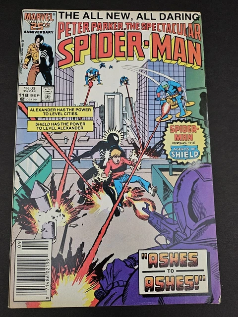 PETER PARKER SPECTACULAIRE Spider-Man #118 / Agents Of Shield / Marvel ...
