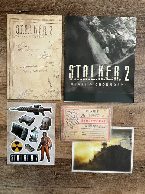 STALKER 2 - Heart of Chornobyl Ultimate Edition Poster, Map, Stickers ...