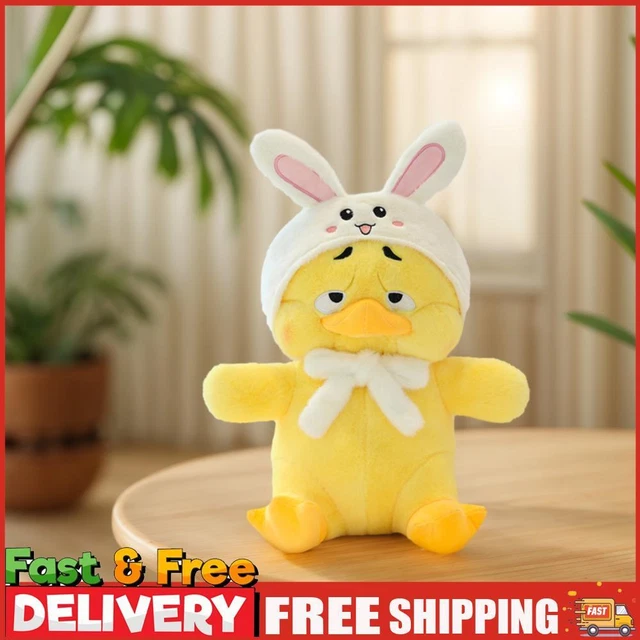 FLUFFY ANIME FIGURE Kawaii Hard Working Duck Annoying Duck Upset Duck ...