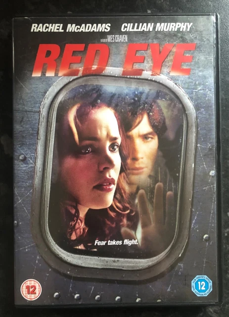 RED EYE DVD (RACHEL McADAMS-CILLIAN MURPHY) GOOD AS NEW MINT CONDITION ...