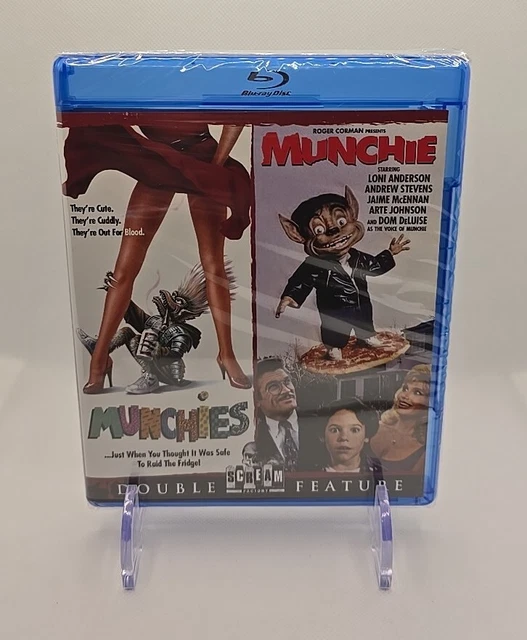 MUNCHIES/MUNCHIE (BLU-RAY, 1987, 1992) Scream Factory doppia funzione ...