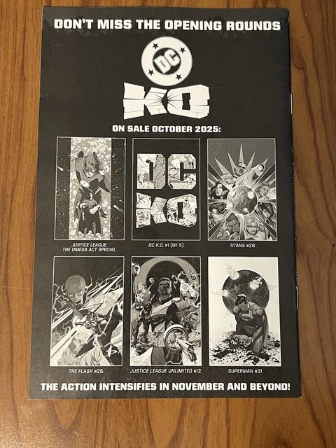 SDCC COMIC CON 2025 DC KO Ashcan Exclusive Mini Comic Scott Snyder In ...