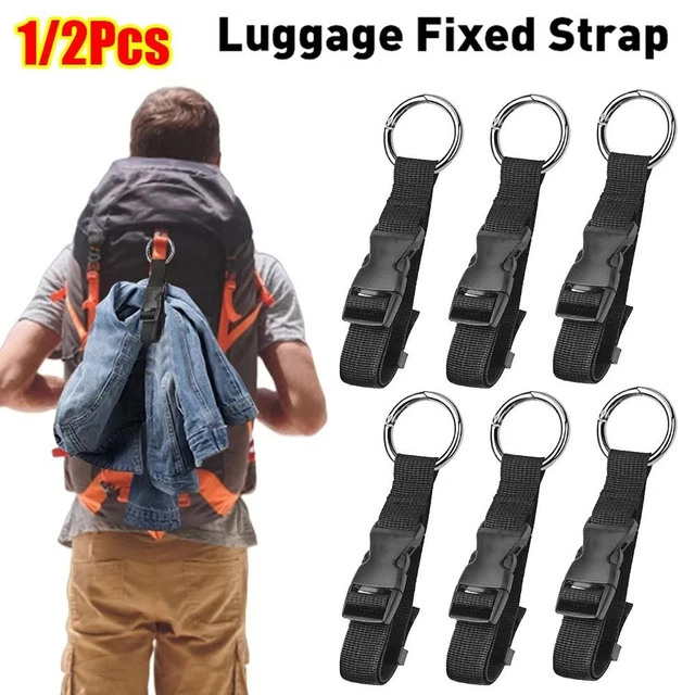 1/2PCS ADD-A-BAG BACKPACK External Strap Luggage Strap Belt Travel $12. ...