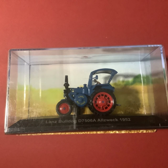 LANZ BULLDOG D 7506 A Allzweck 1952 Traktor 1:43 Atlas/Hachette - Neuwertig EUR 10,00 - PicClick DE