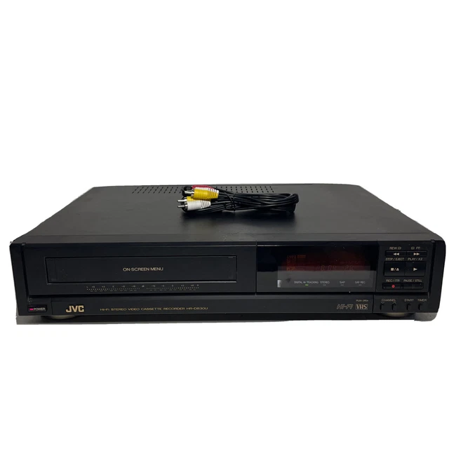 JVC MODEL HR-S5912U Super VHS ET SVHS Video Cassette Recorder VCR ...