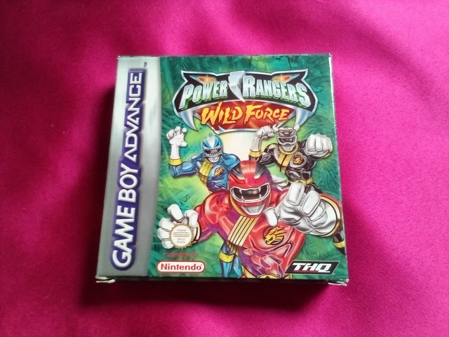 POWER RANGERS WILD Force Game Boy Advance EUR 59,99 - PicClick FR