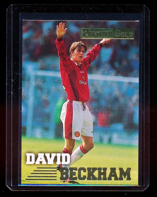 1996 MERLIN PREMIER Gold DAVID BECKHAM Rookie RC!!! Raro EUR 39,00 ...