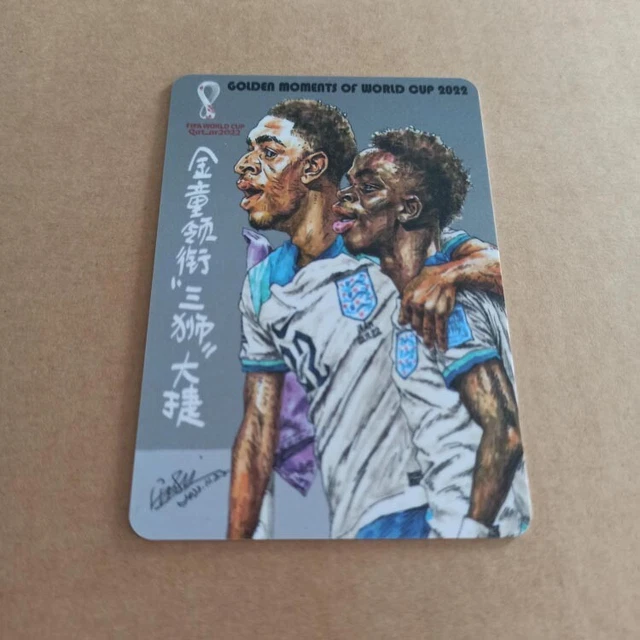 CARTOON PVC FOOTBALL SOCCER CARD Jude Bellingham Bukayo Saka $12.99 ...