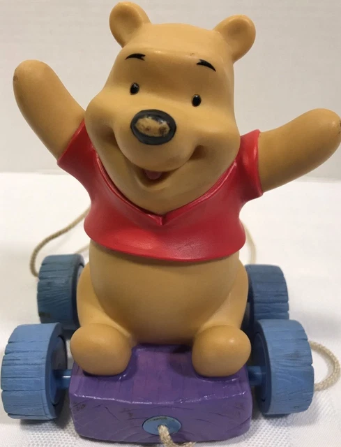 DISNEY WINNIE THE Pooh Pull String Toy Vintage $5.00 - PicClick