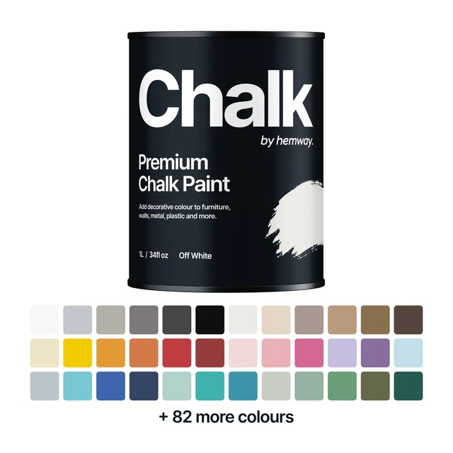 CHALK PAINT 118 Matt Wall Furniture Chic Shabby Chalky Water Based Low ...