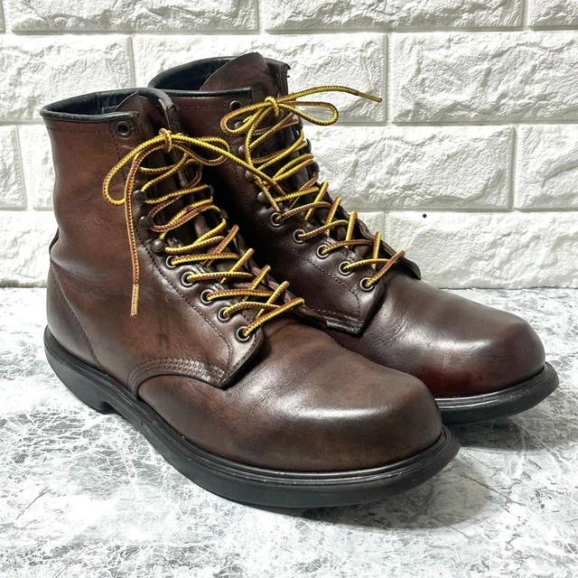 RED WING 953 Work Boots Men's Fashion Goodyear Welt Brown Leather £262. ...