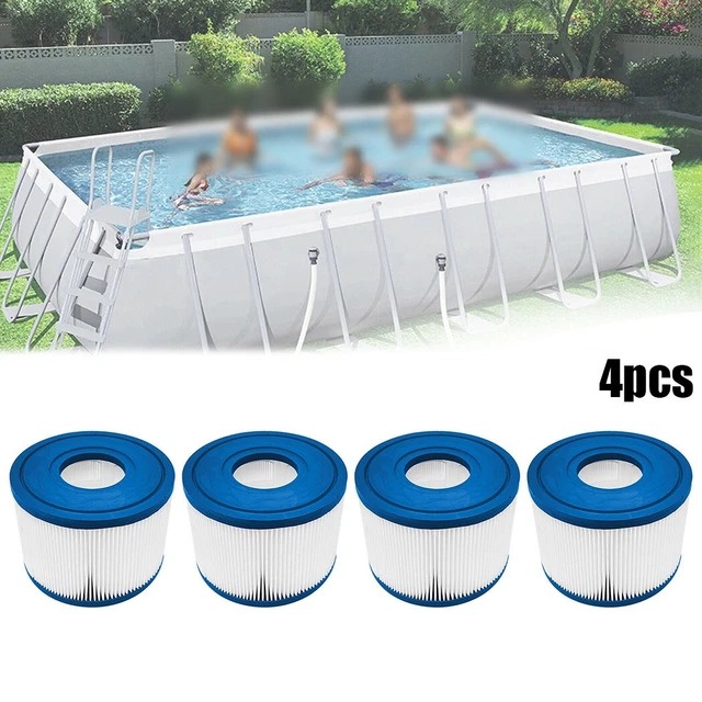 4X FÜR INTEX PureSpa Filterpatronen S1 Bubble Clean Filter Hot Tub Pool ...