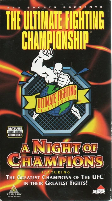 ULTIMATE FIGHTING CHAMPIONSHIP A Night Of Champions Vhs Video £12.50 ...