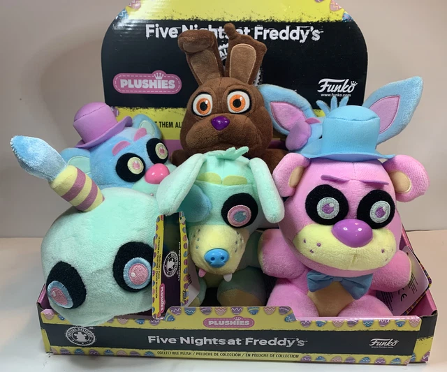 FNAF FIVE NIGHTS at Freddy's Spring Collector Plush Set w/Display Box ...