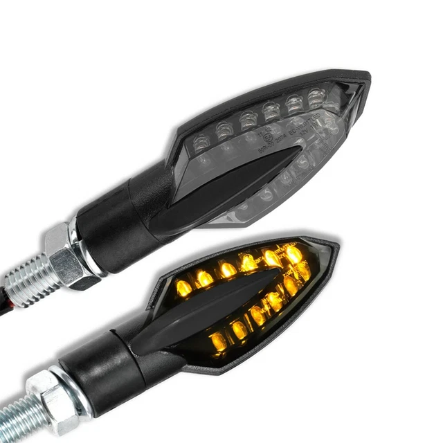 LED INDICATOR FOR Royal Enfield Classic 500 / Meteor 350 TX9 black ...