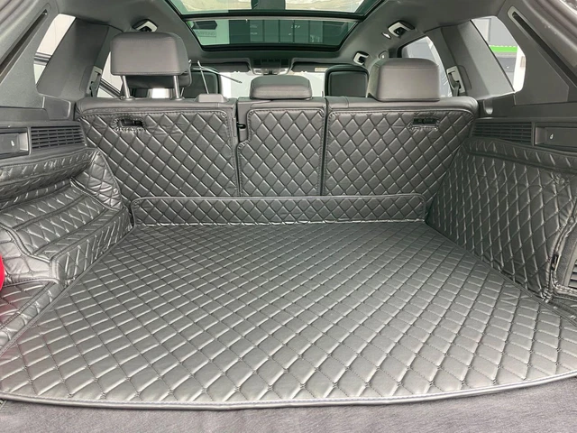 CARSTYLER EXCLUSIF TAPIS de Coffre pour Jaguar F-Pace X761 Cuir Noir ...