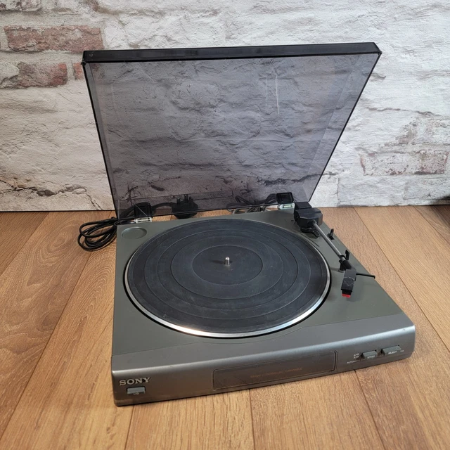 SONY PS-LX56P STEREO Turntable Record Player for Vinyl Black Vintage £ ...