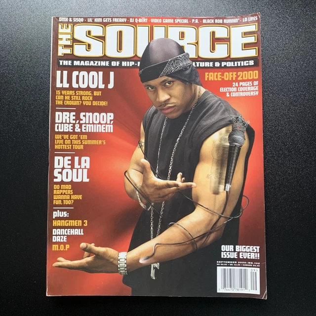THE SOURCE SEPT 2000 LL Cool J Dre Snoop Cube Eminem Hip Hop Magazine ...