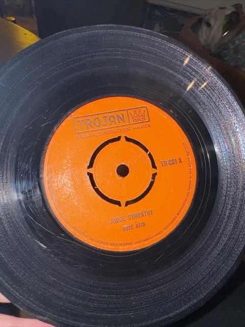 TROJAN TR001 Judge Sympathy Skinhead Boss Reggae VG EUR 58,53 - PicClick IT