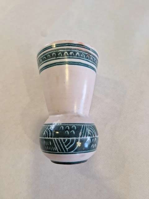 VASE SIGNÉ YVON Roy Céramique Décor Années 50/60 Durtal EUR 25,00 ...