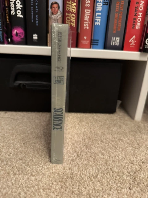 SCARFACE 4K UHD Blu-Ray The Film Vault Range UK Steelbook NEW Sealed £ ...