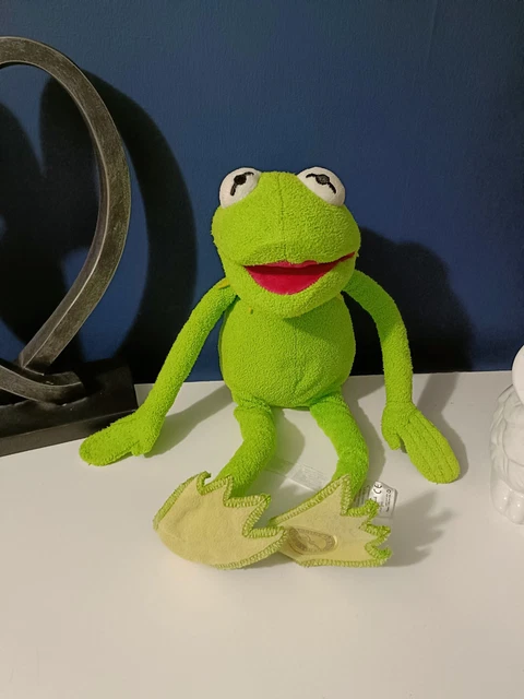 DISNEY STORES AUTHENTIC KERMIT THE FROG Plush 18" Long From The Muppets ...