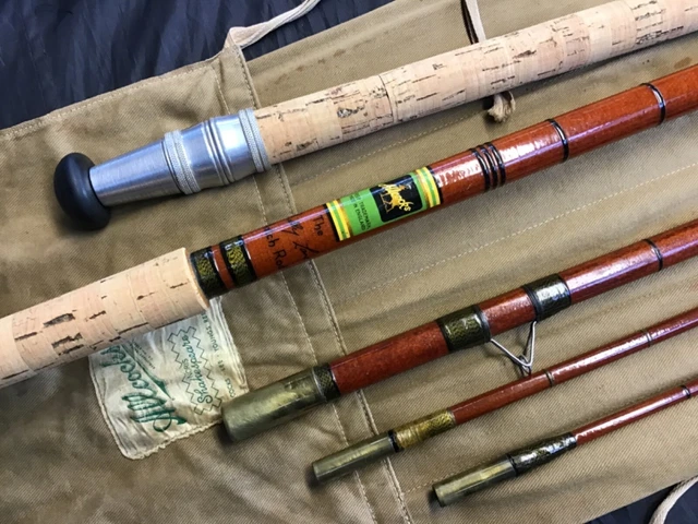 RARE VINTAGE EARLY Allcocks “The Billy Lane” 13ft 3”& 10ft 6 ...